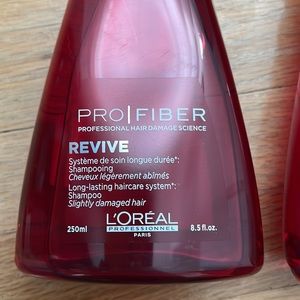 L'Oreal | Other | New Bundle Loral Pro Fiber Revive Shampoo 2 And ...